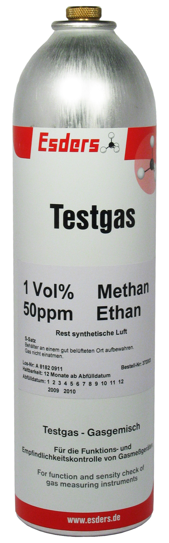 Test gas - Esders GmbH