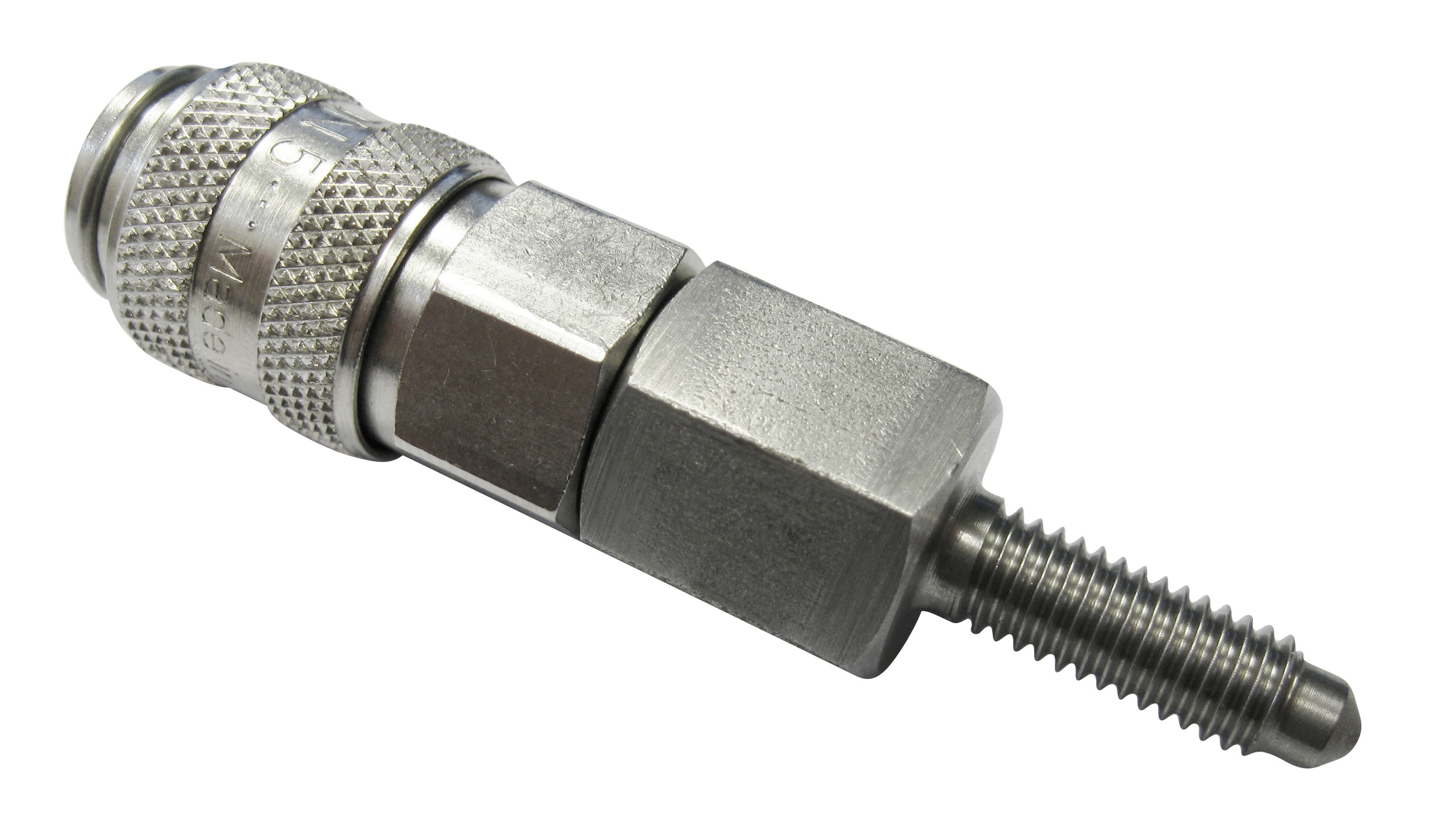 Test adapter S21C to M6 ET Manometer - Esders GmbH