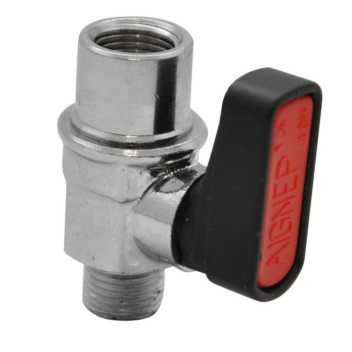 Ball valve 1/8" external thread/internal thread - Esders GmbH