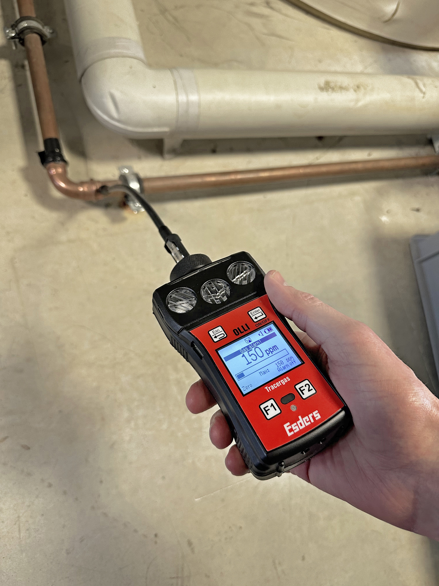 OLLI Tracer Gas - Esders GmbH