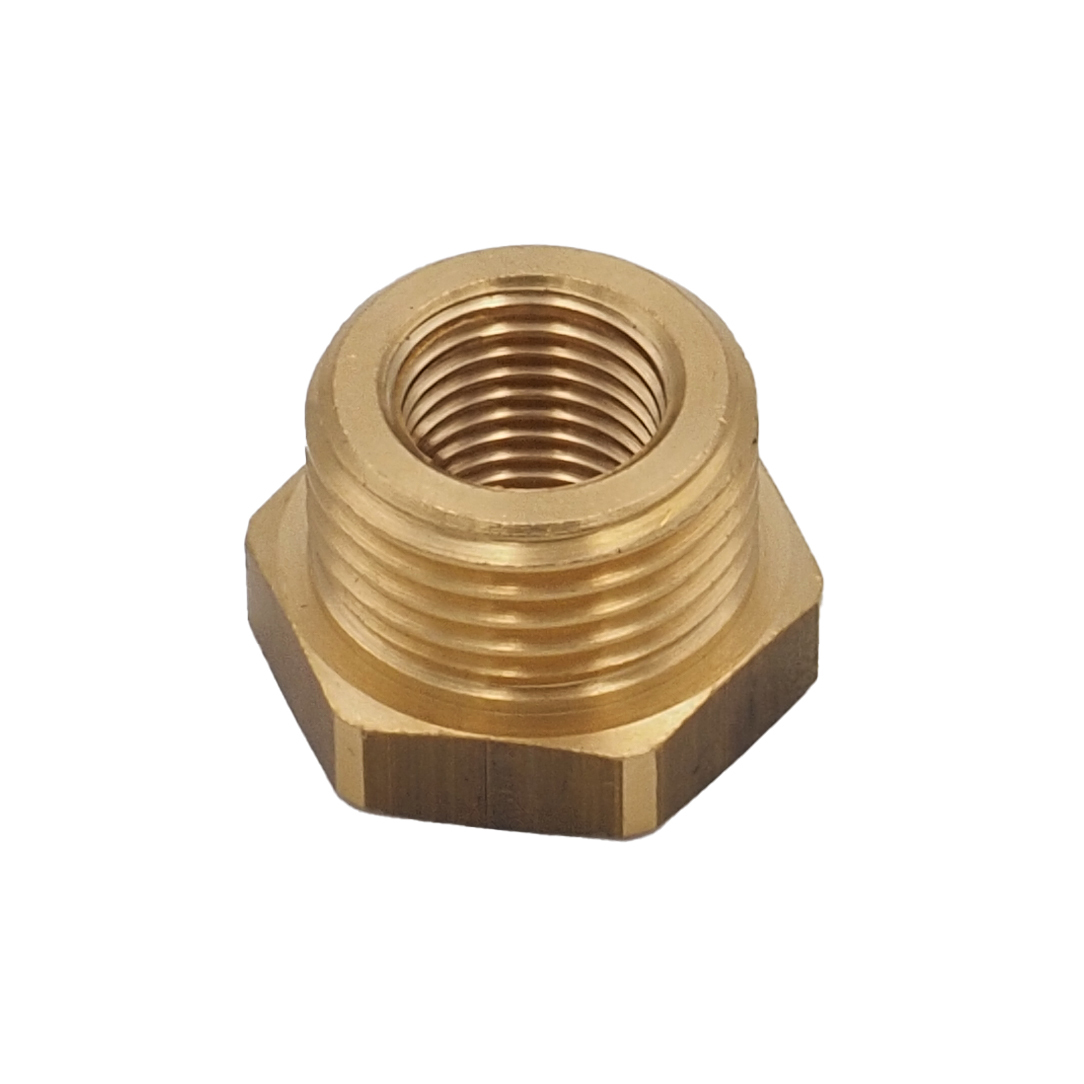 Reduction piece ET 1/2″ – IT 1/4″, nickel-plated brass - Esders GmbH