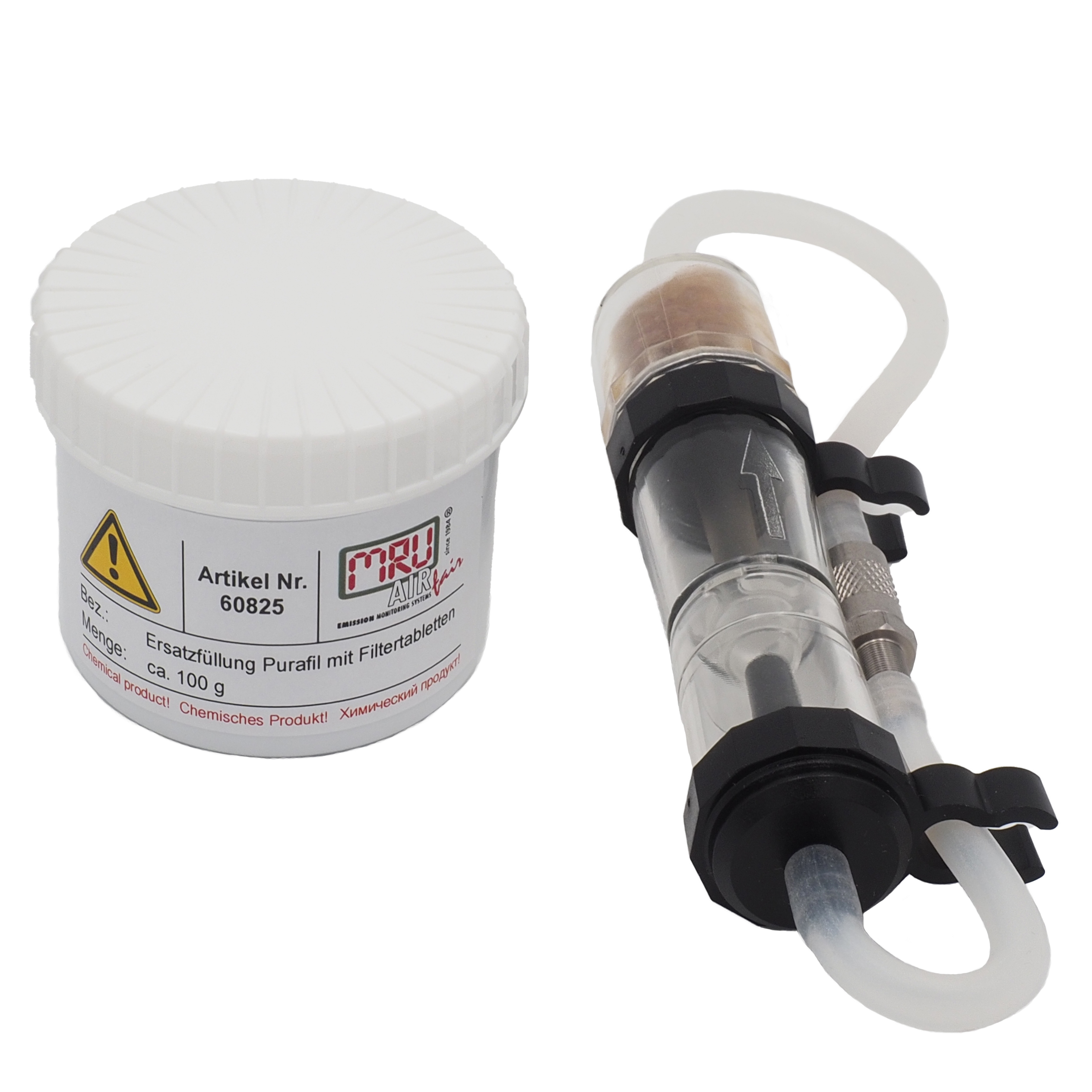 Condensate trap with Purafil filter - Esders GmbH