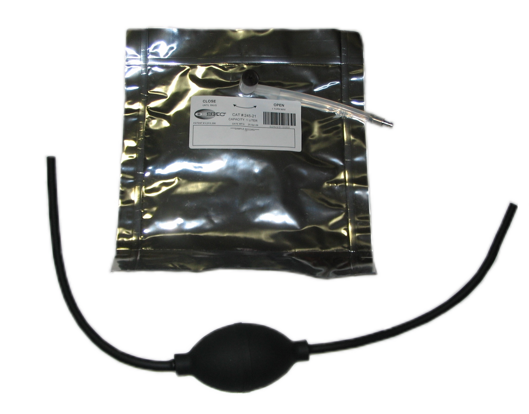 Kit de toma de muestras de gas SAFE - Esders GmbH