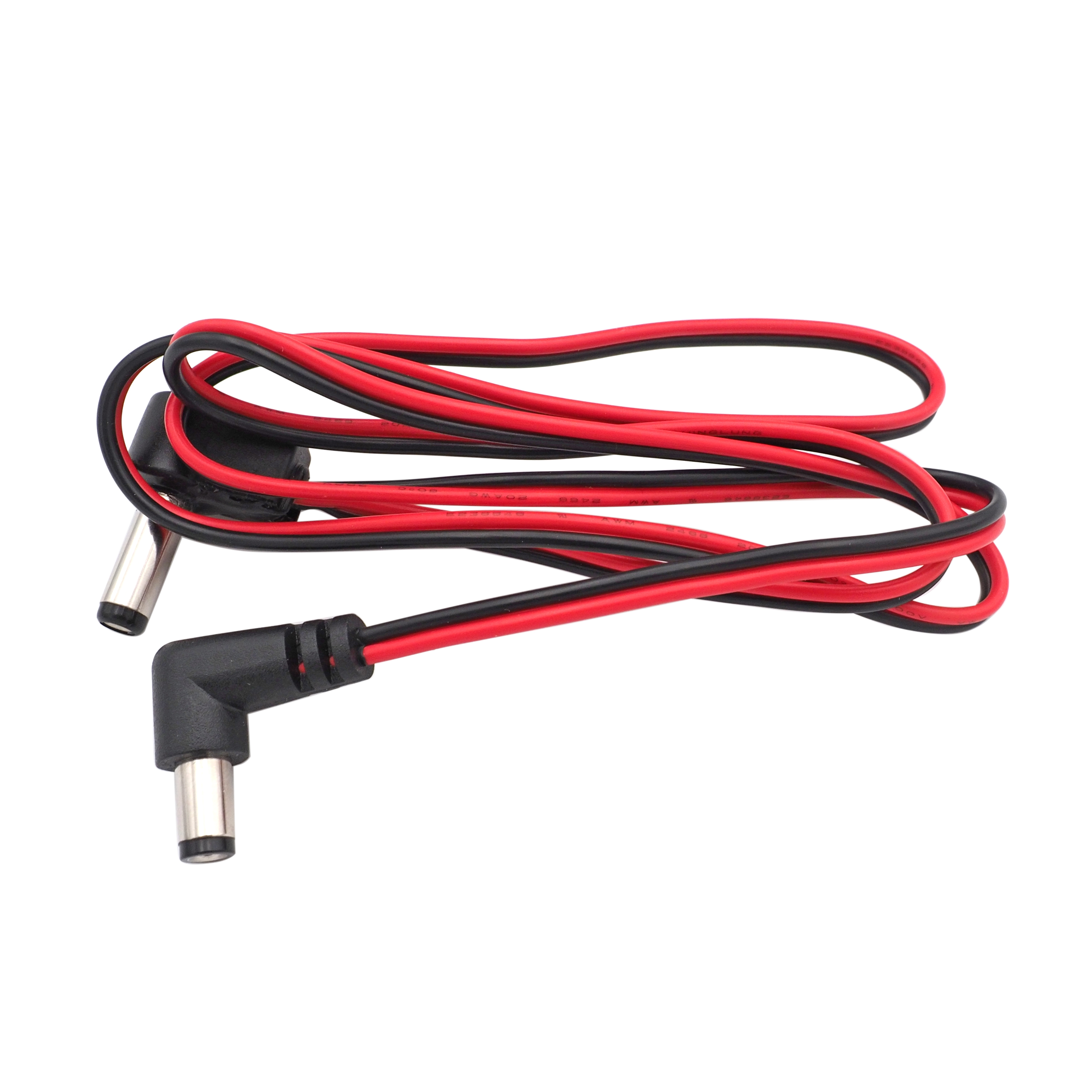 Charging cable 12 V angular hollow plug 2-way - Esders GmbH